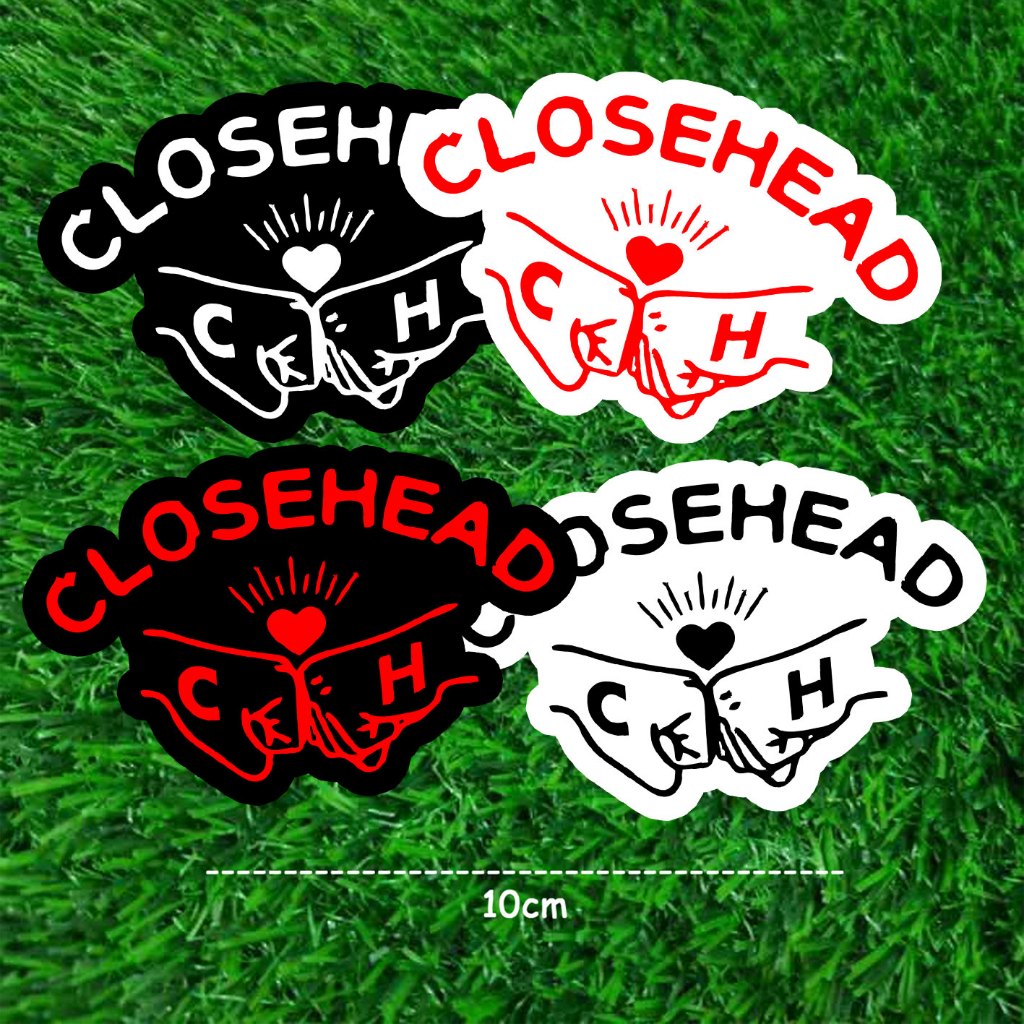 Jual STIKER CLOSEHEAD- BAND INDIE / STICKER HELM STICKER MOTOR STICKER ...