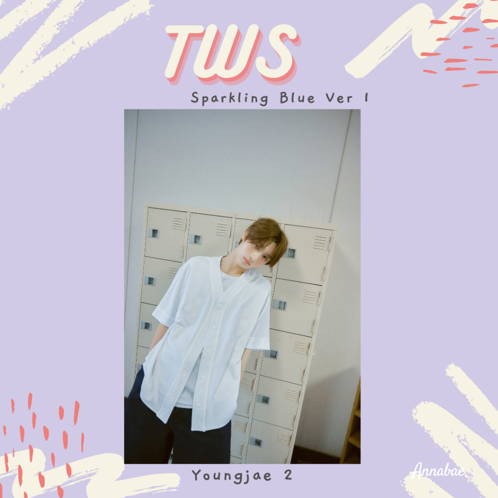 Jual Poster TWS Sparkling Blue Ver 1 Part 1 | Shopee Indonesia