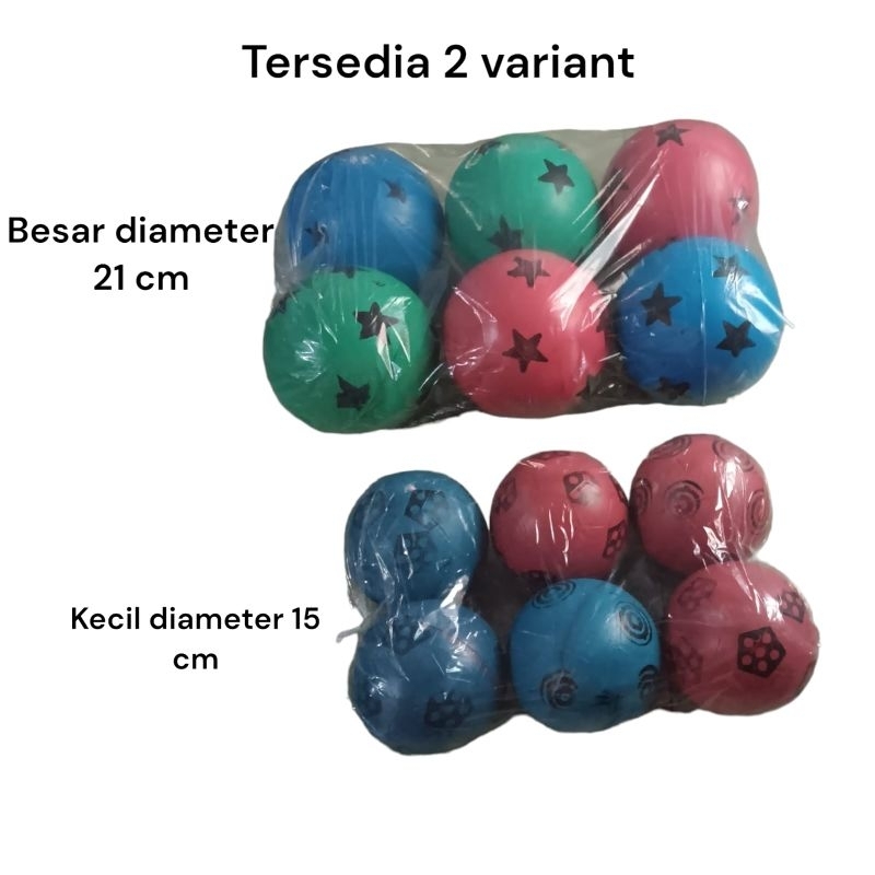 Jual Bola Plastik Anak Ukuran Kecil dan besar Bola Sepak Anak Bola ...