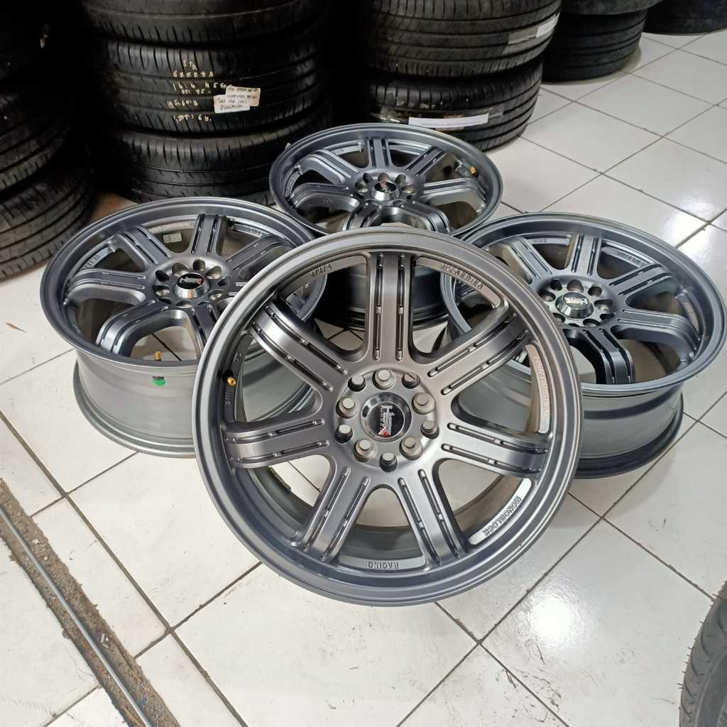 Jual velg mobil bekas murah HSR SIAK ring 17 pcd 5x100/114,3 cocok buat new xenia inova xpander ...