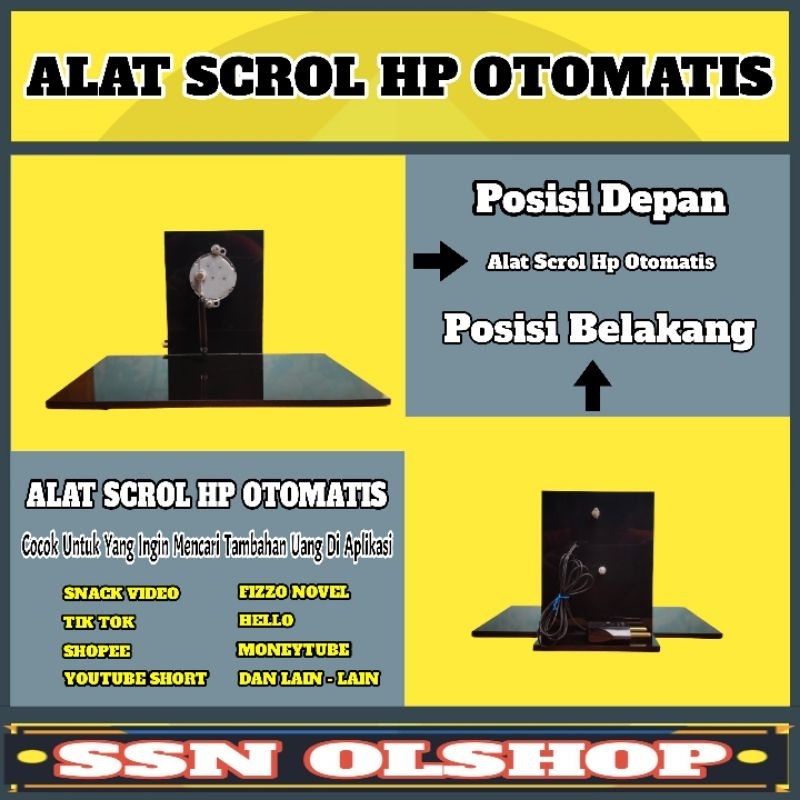 Jual Alat Scroll Hp Handphone Otomatis | Shopee Indonesia