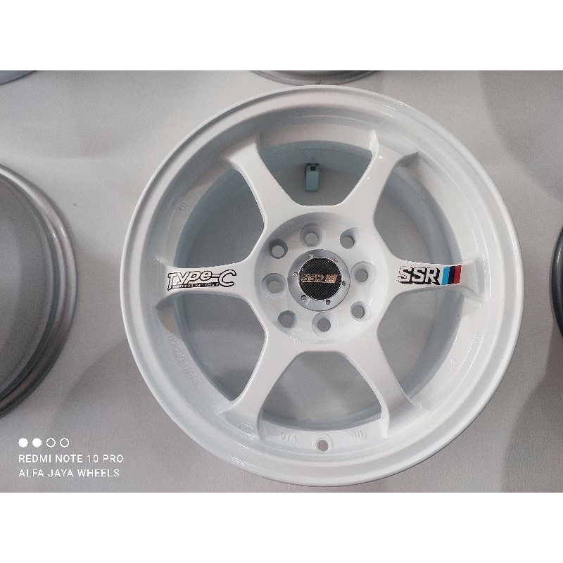Jual Velg mobil ring 15 harga satuan TE37 Rpf01 SSR type c TARMAC utk ...