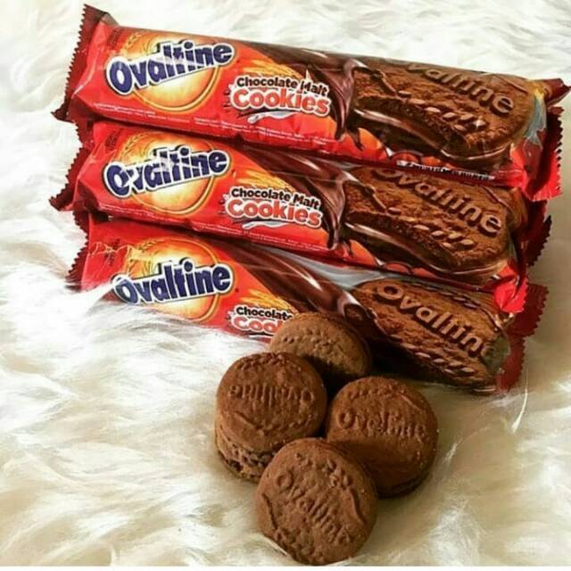 Jual Cemilan ovaltine chocolate coklat malt cookies 104 gram | Shopee ...