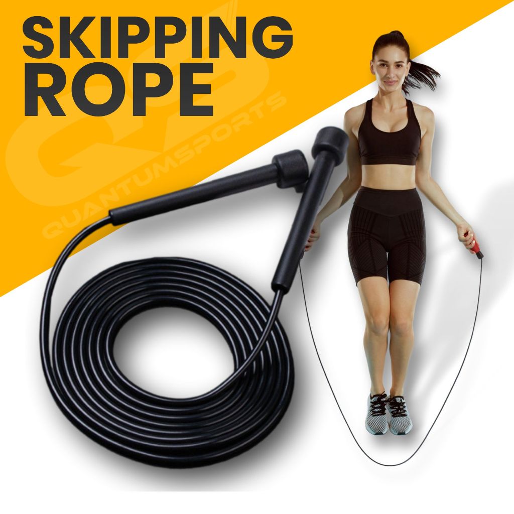 Jual Skipping Olahraga Dewasa Lompat Tali Skipping Rope PVC 2.8 Meter ...