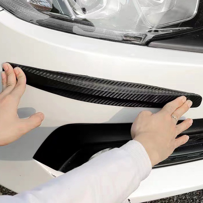 Jual uq Bumper Guard Carbon Pelindung Bemper Mobil Set 2 pcs Kirim ...