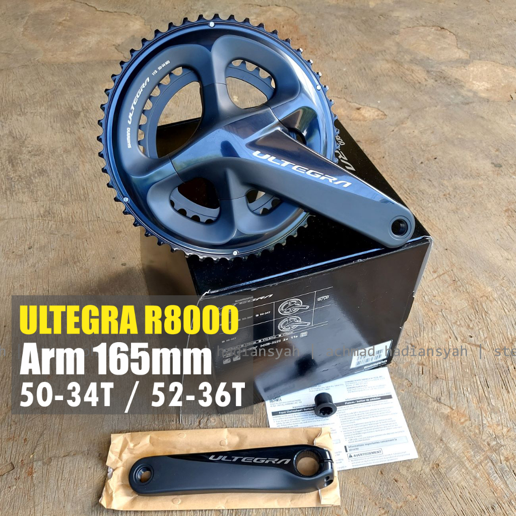 Jual BNIB Crank ULTEGRA R8000 Crank Arm 165mm Crank ULTEGRA R8000 ...