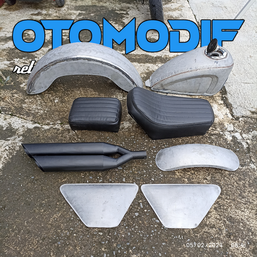 Jual Paket Body Motor Custom Sporter Sportster Bobber Bahan | Shopee ...