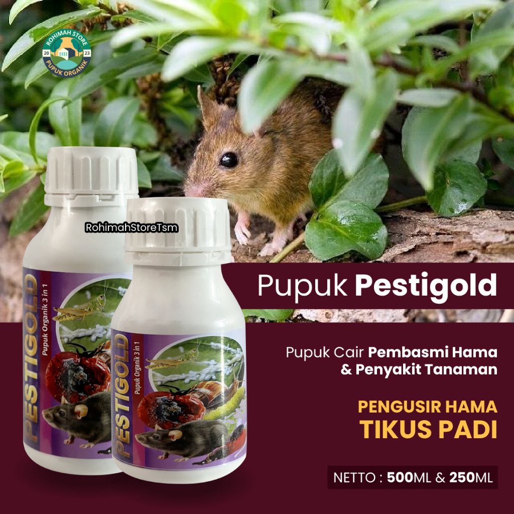 Jual (PENGUSIR HAMA) PESTIGOLD 500 ML PENGUSIR HAMA TIKUS PALING BAGUS ...