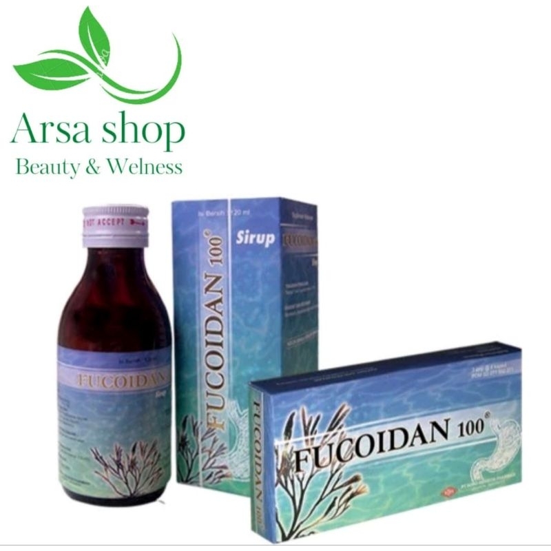 Jual FUCOIDAN TABLET & SYRUP 120 ML/Menjaga Kesehatan Lambung | Shopee ...
