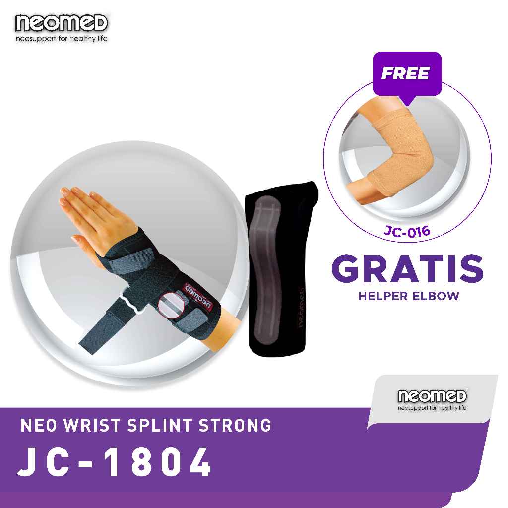 Jual NEOMED - Pelindung Pergelangan Tangan Splint Strong JC-1804 ...