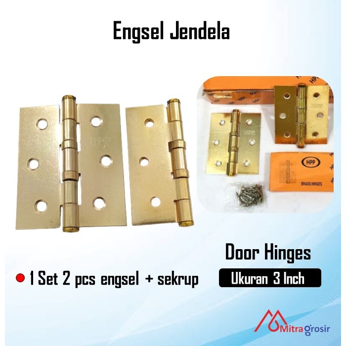Jual Engsel Plat Engsel Plat Jendela Engsel Pintu Engsel jendela 3" 4 ...