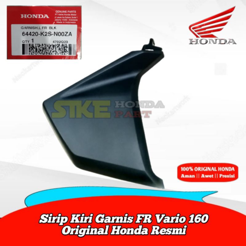 Jual 64320-K2S-N00ZA - 64420-K2S-N00ZA Sirip Kanan Kiri Garnis FR Vario ...
