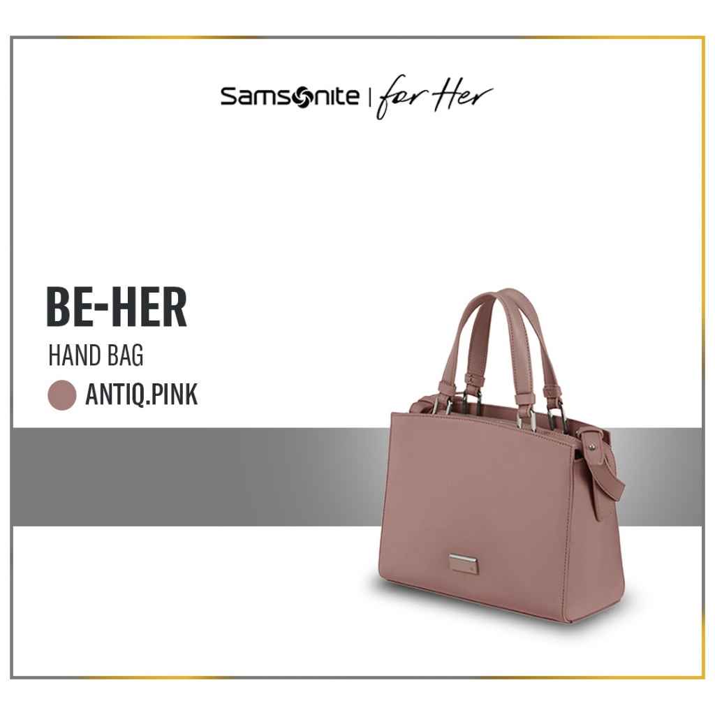 Jual Samsonite BE-HER Handbag XS - Antiq.Pink | Shopee Indonesia