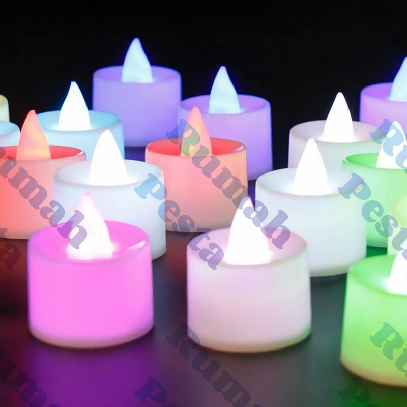 Jual Lilin Hias Mini Led Lilin Led Mini Candle Light Lamp Kamar Tidur ...