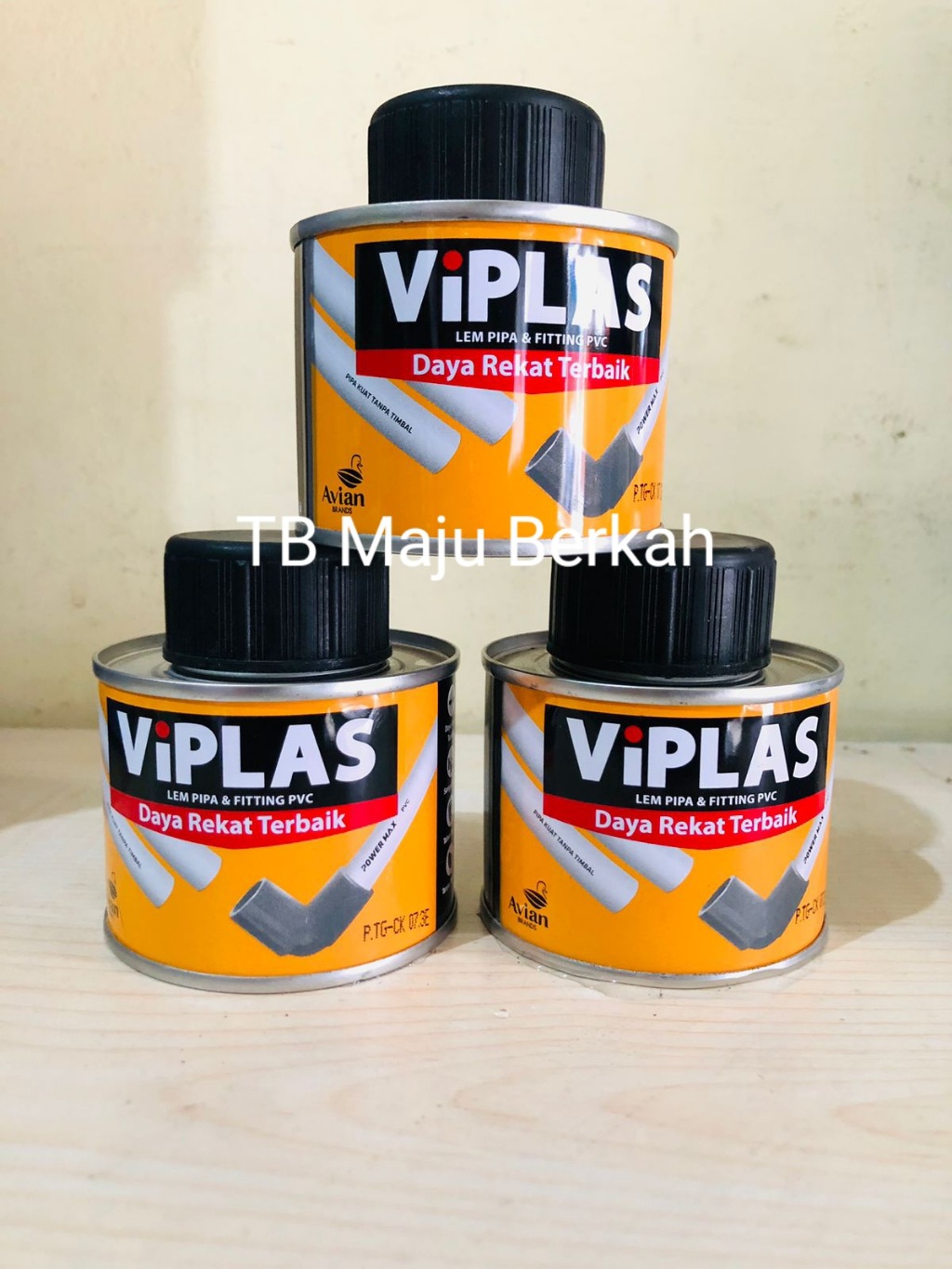 Jual Lem Pipa PVC Merk Viplas 100gr (Avian Brands) | Shopee Indonesia