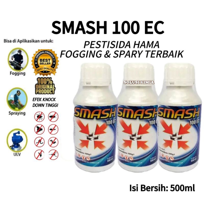 Jual Smash 100 EC Obat Fogging Ampuh Untuk Nyamuk Kecoa Lalat Semut ...