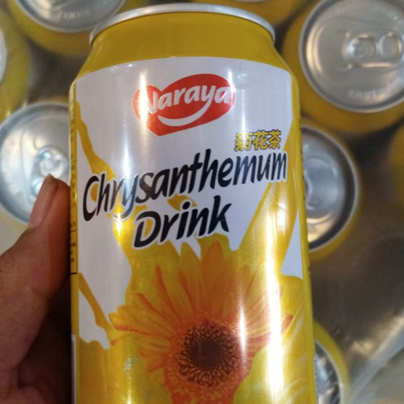 Jual Naraya Chrysanthemum Drink Kaleng 1 Dus Isi 24 / Minuman Teh Bunga ...