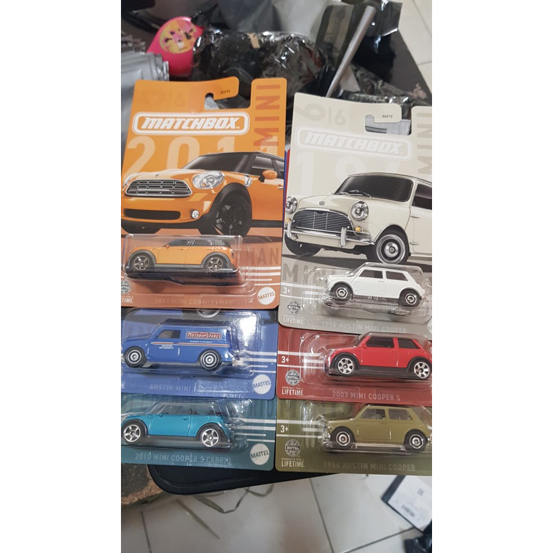 Jual Matchbox Reguler Mini Cooper Set 2024 | Shopee Indonesia