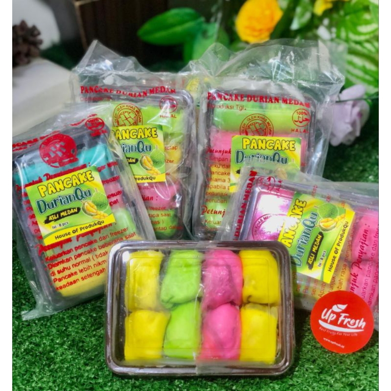 Jual Pancake Durian mini isi 8 | Shopee Indonesia