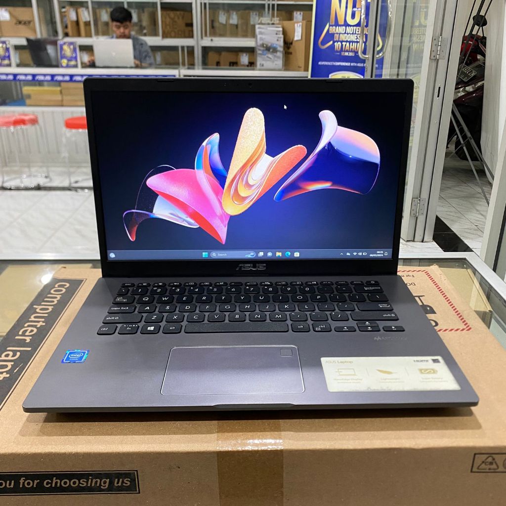 Jual Asus Vivobook A409M Celeron N4000 4GB 256GB 14"HD Win+OHS 11 (2nd ...