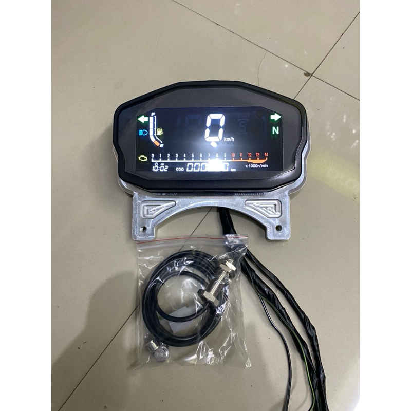 Jual SPEEDOMETER SPEEDO DIGITAL NINJA SS R M L MODEL DUCATI CNC ...