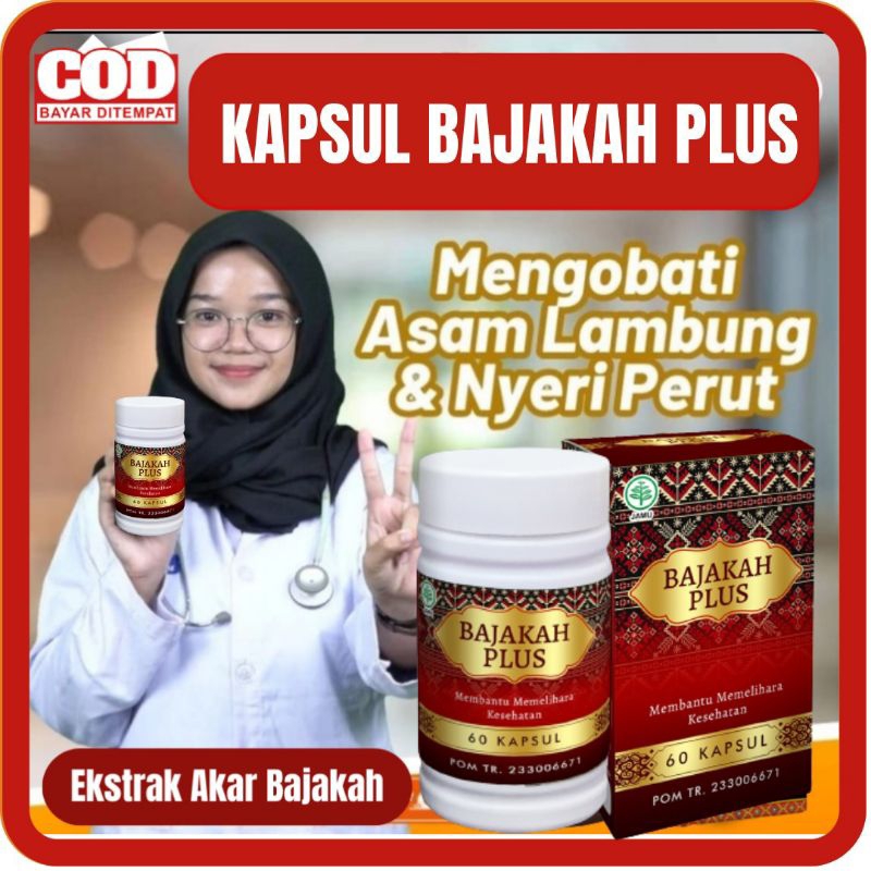 Jual BAJAKAH PLUS ABABIL ISI 60 - KAPSUL BAJAKAH PLUS KALIMANTAN ATASI ASAM LAMBUNG MAAG KRONIS ...