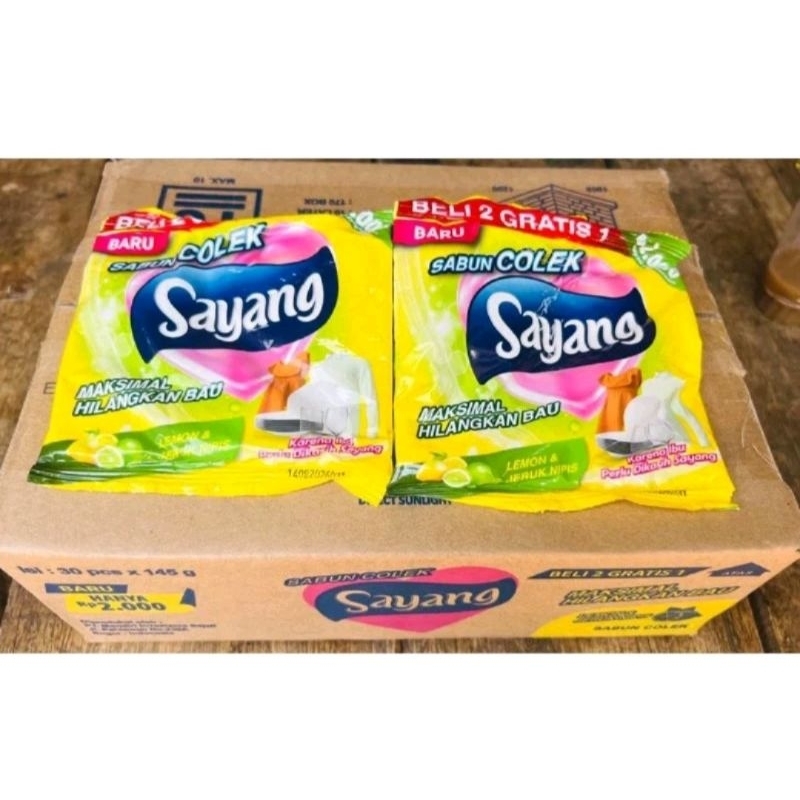 Jual Sabun Colek Sayang 1 dus | Shopee Indonesia