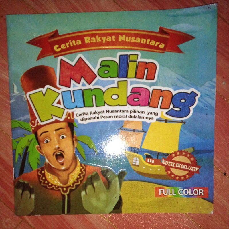 Jual BUKU CERITA RAKYAT MALIN KUNDANG | Shopee Indonesia