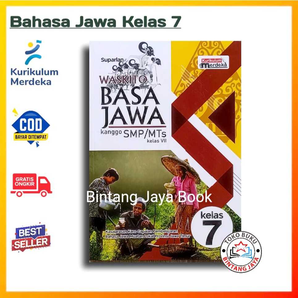 Jual Buku Siswa Waskito Basa Jawa Kelas 7 SMP/MTs Kurikulum Merdeka - Buku Bahasa Jawa Kurikulum ...