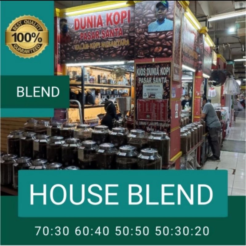 Jual Kopi House Blend Dunia Kopi 1 Kg | Shopee Indonesia