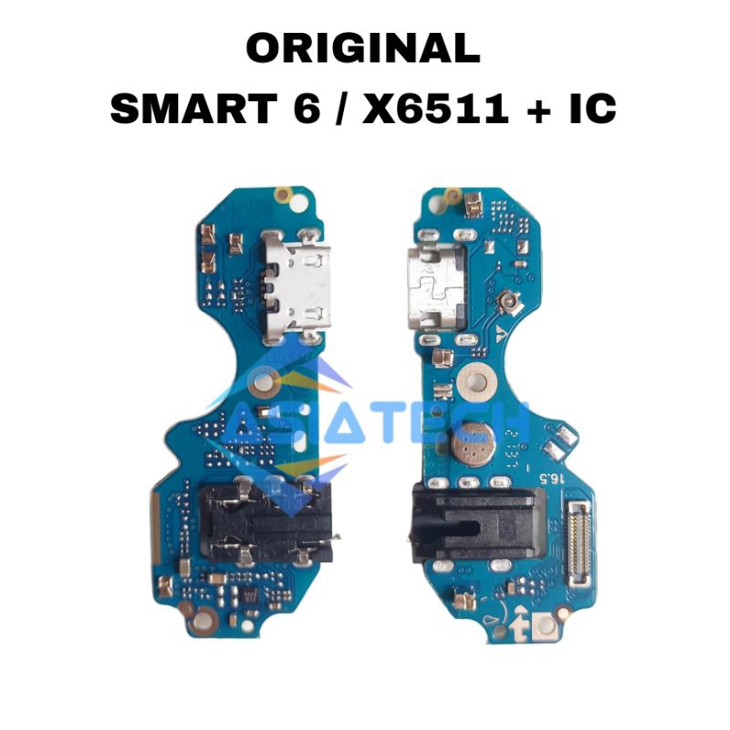 Jual PAPAN UI BOARD CAS INFINIX SMART 6 / X6511 + IC FLEXIBLE CONECTOR ...