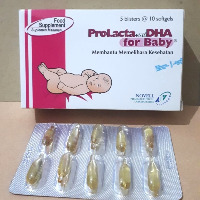 Jual Prolacta for Baby suplemen ibu hamil strip isi 10 kapsul | Shopee ...