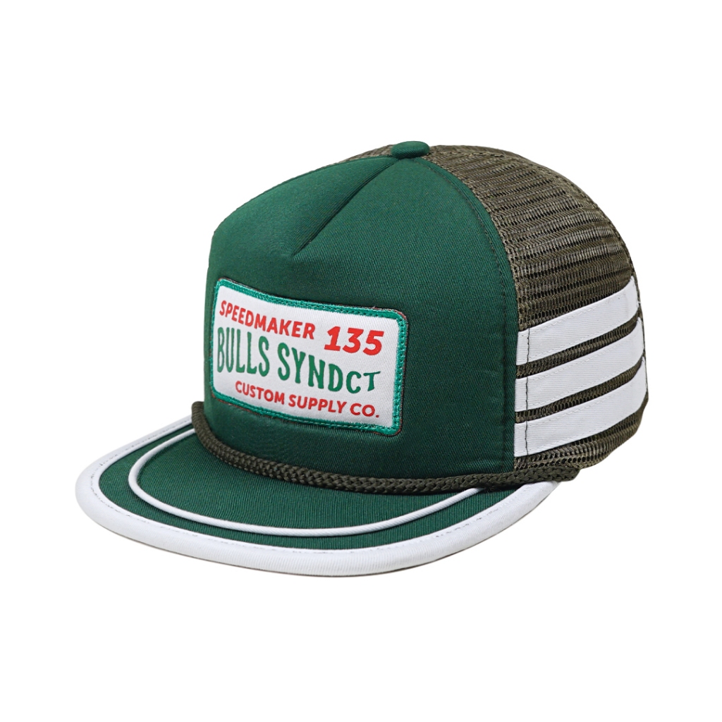 Jual BULLS SYNDICATE Trucker Hat | Bordoux Green | Shopee Indonesia