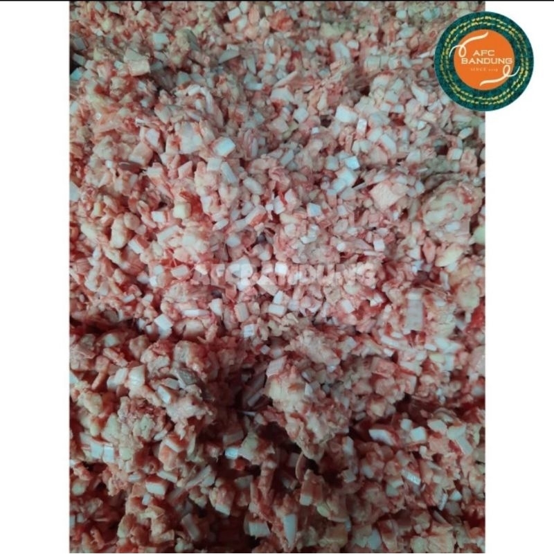 Jual Tulang Rangu Cincang Kasar 500gr Untuk Isian Baso Aci | Shopee ...