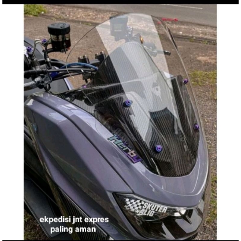 Jual VISOR NMAX OLD TYPE THAILAND WINDSHIELD NMAX NEW TYPE THAILAND ...