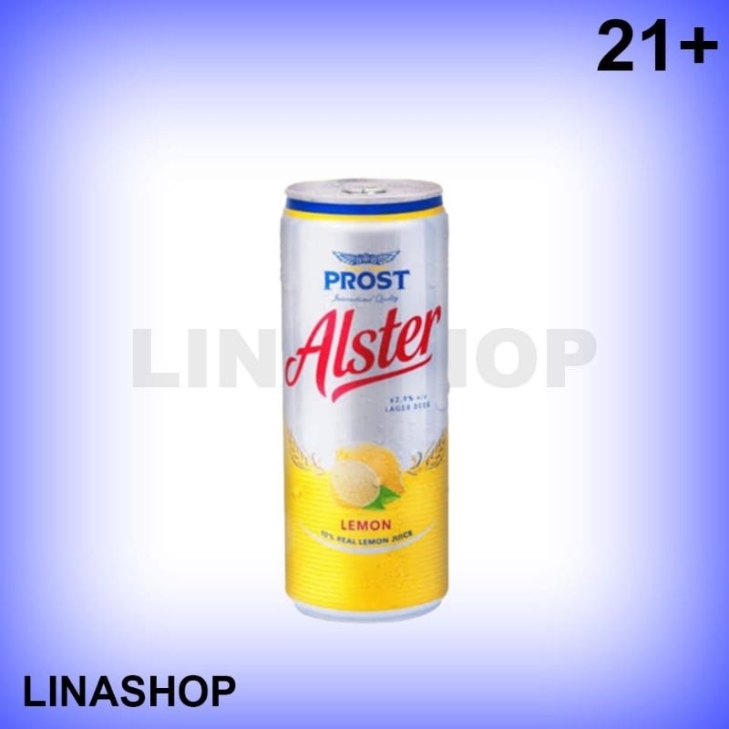 Jual Prost Alster Lemon Kaleng 320 Ml | Shopee Indonesia