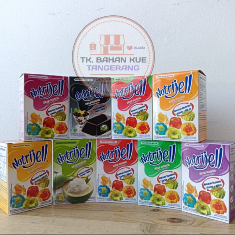 Jual NUTRIJELL Kecil 10 g 1 box isi 12 / nutrijel ekonomis 10 g isi 12 ...