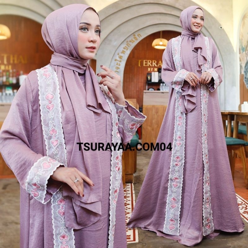 Jual TS.04/NEW ABAYA MALIKA/ABAYA KHADIJAH/ABAYA TERBARU/ABAYA MURAH ...