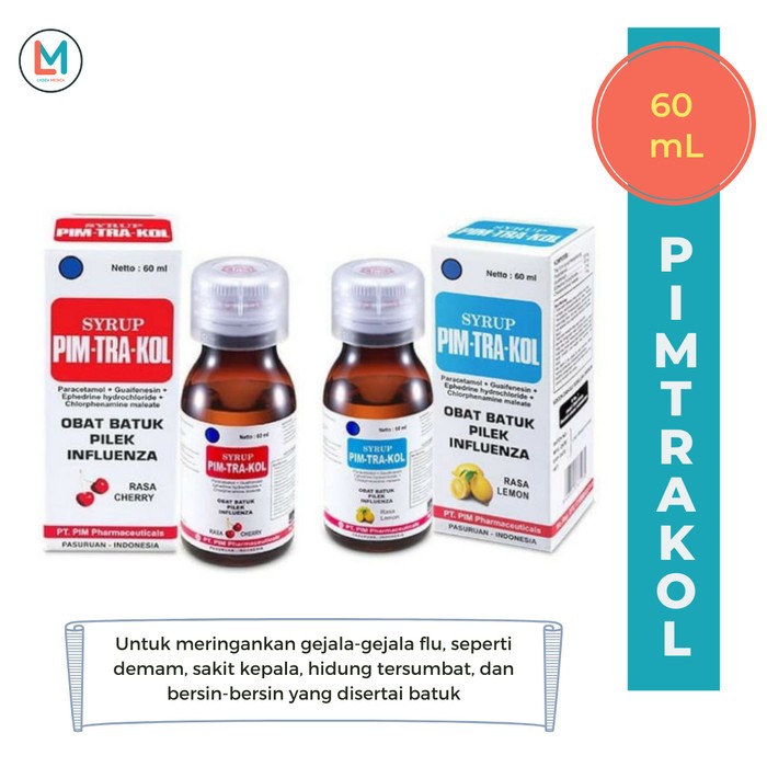 Jual Pimtrakol Syrup 60 mL | Obat Batuk dan Pilek | Shopee Indonesia