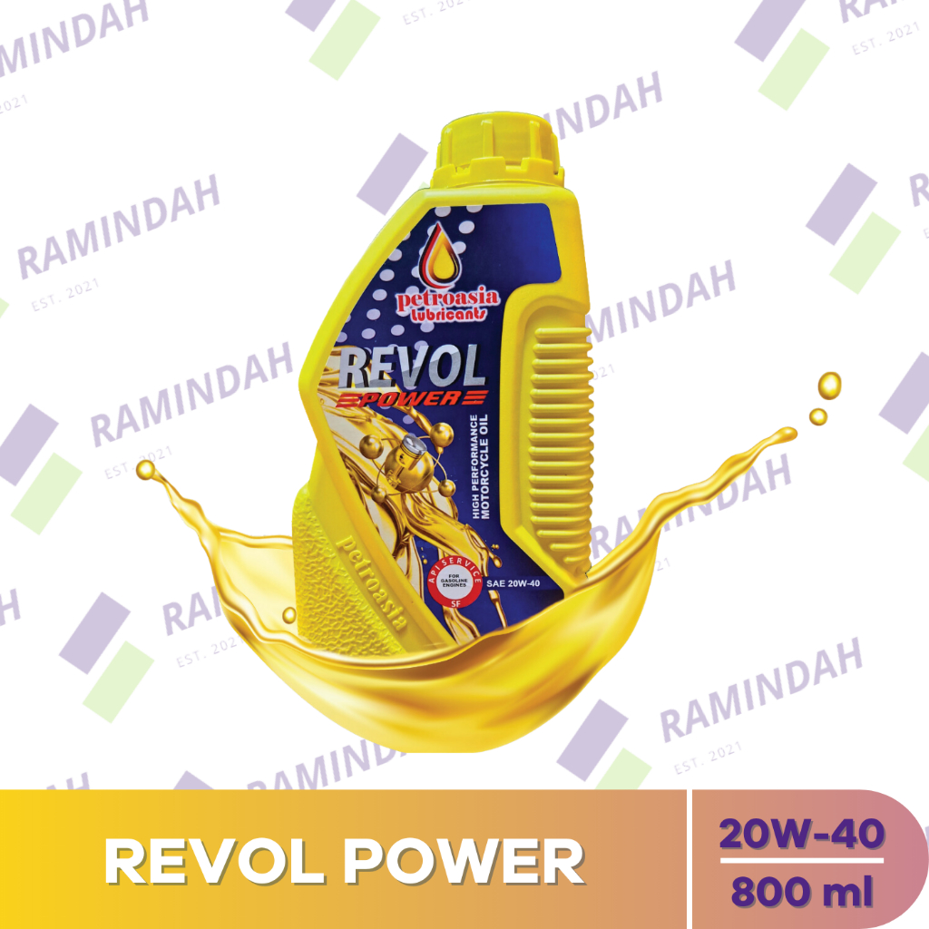Jual Revol Power Petroasia SAE 20W40/API-SF 0,8L / Oli Motor Murah ...