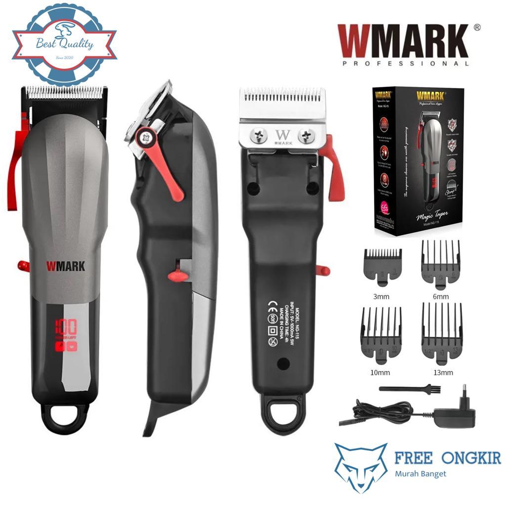 Jual WMARK Hair Clipper Magic Taper Professional Elektrik Digital LED Alat Cukur Rambut 7000 RPM ...