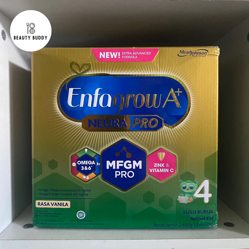 Jual Enfagrow A+ 4 Susu Formula Anak 3 - 12 Tahun Vanila 2400gr ...