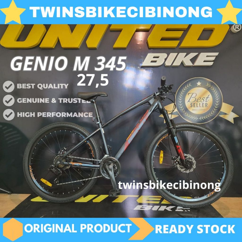 Jual SEPEDA GUNUNG MTB 27,5 GENIO M 345 | Shopee Indonesia