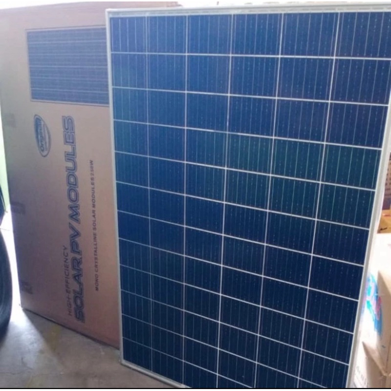 Jual PROMO Solar panel tenaga surya ST Solar 24v 24 v 250wp 250 wp MONO ...