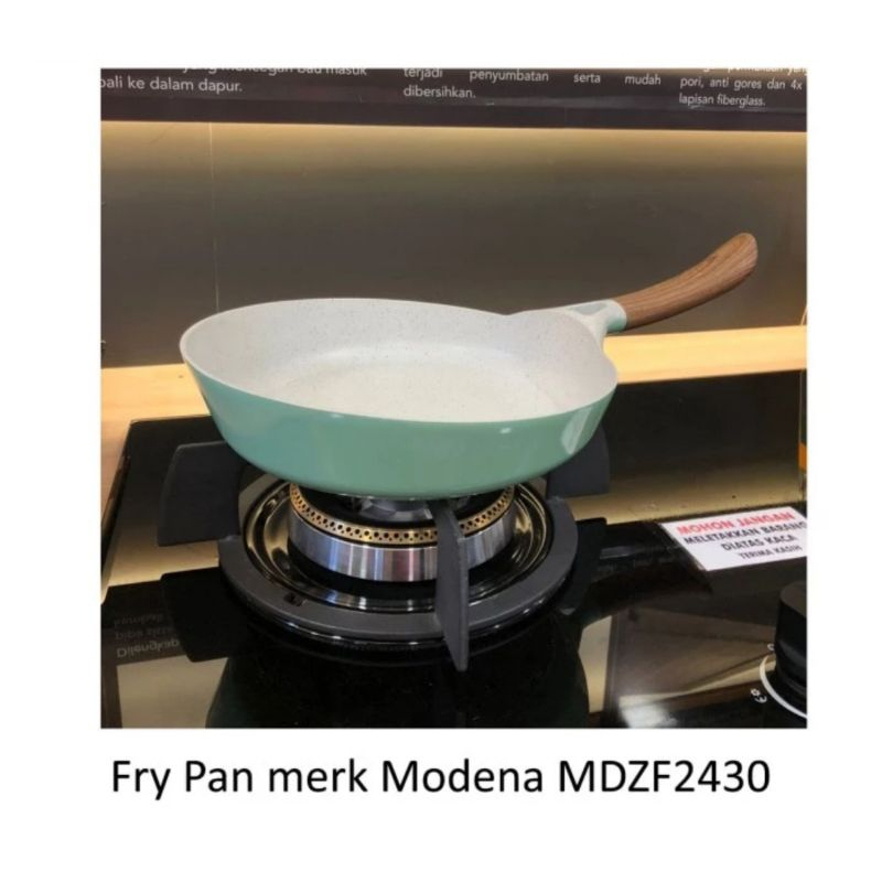 Jual Panci merk Modena ZF 2430 Reimar warna biru (Fry Pan Blue ...
