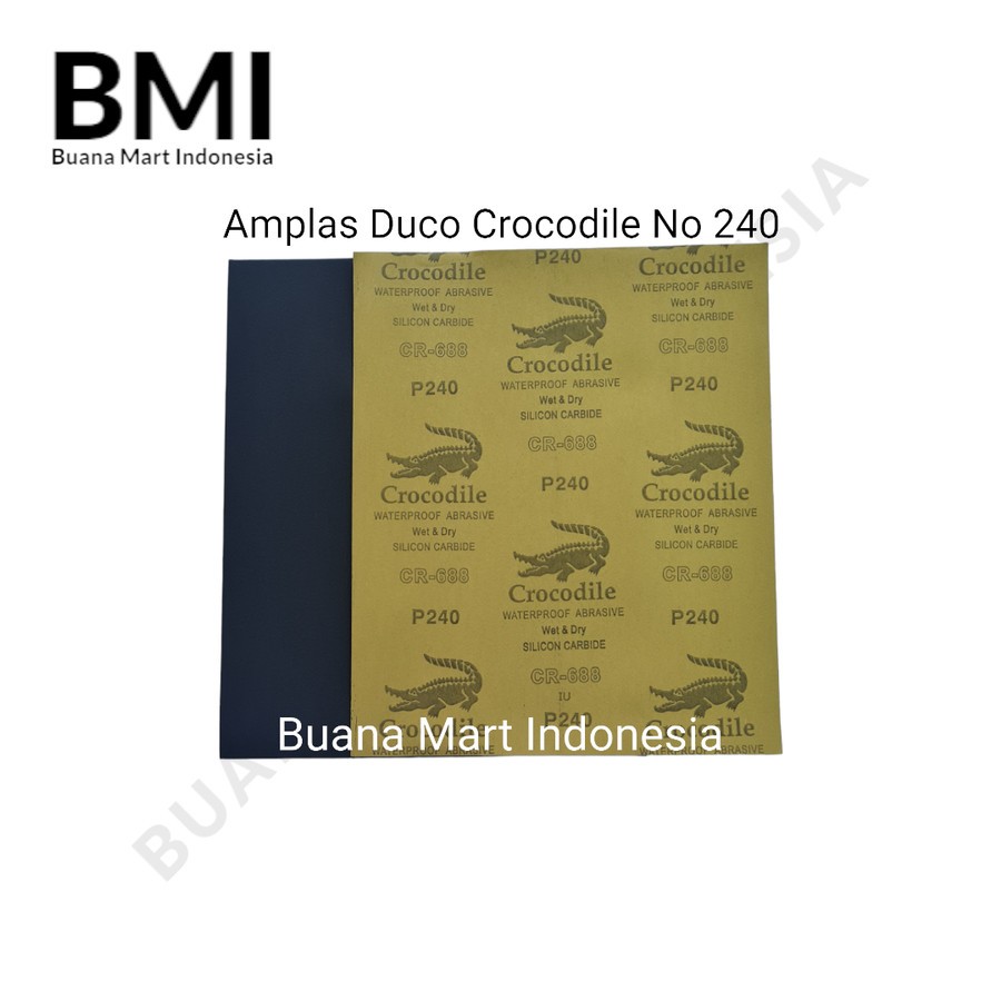 Jual Kertas Amplas Duco CROCODILE No 240 | Amplas Lembaran Kertas Grit ...