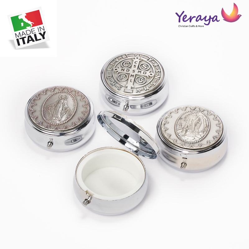 Jual Piksis Baja Gambar 3D Besar Made in Italy Piksis Hosti/Piksis ...
