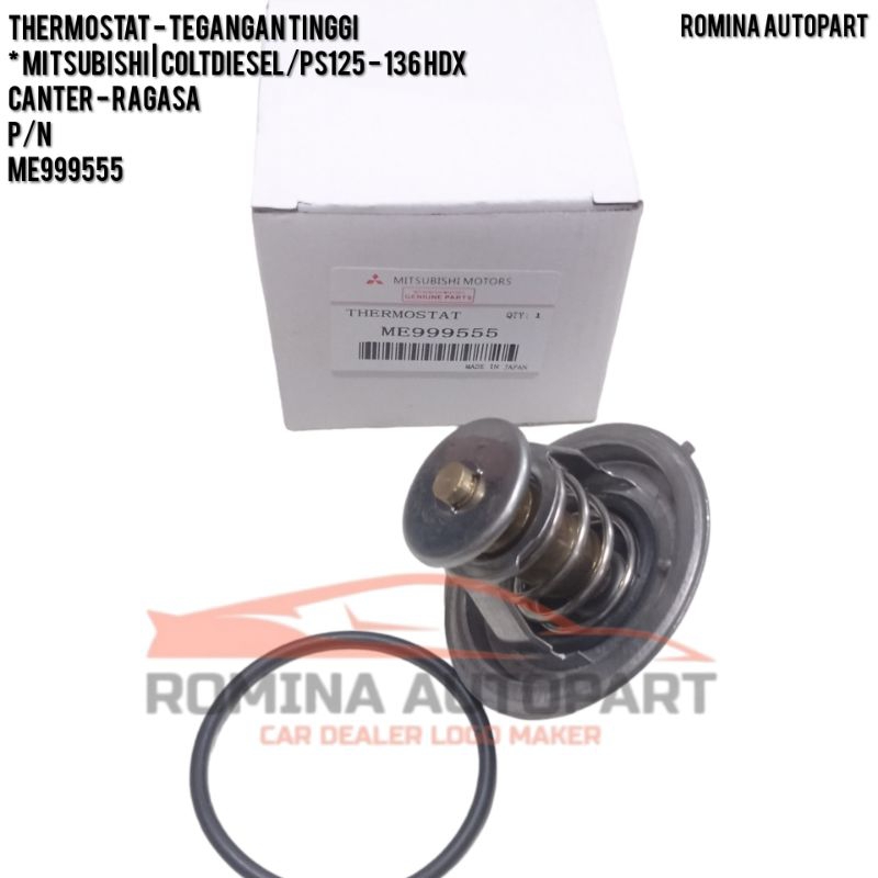 Jual THERMOSTAT RADIATOR MITSUBISHI COLTDIESEL CANTER RAGASA PS100 PS110 PS125 PS135 PS136 HDX ...