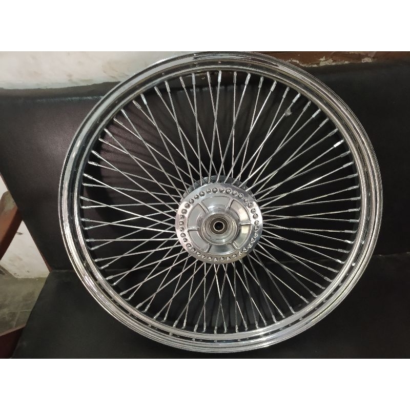 Jual velg jari jari ring 21 350 tromol scorpio velg custom | Shopee ...
