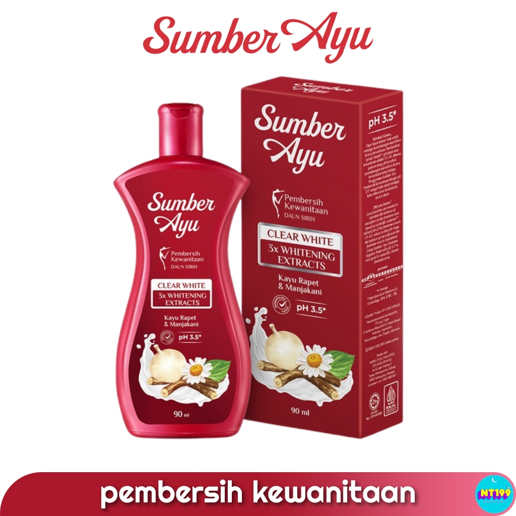Jual Sumber Ayu Feminine Hygiene Wash Clear White Daun Sirih Kayu Rapet ...